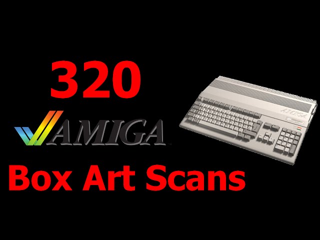 320 Amiga Box Art Scans | Retrounlim
