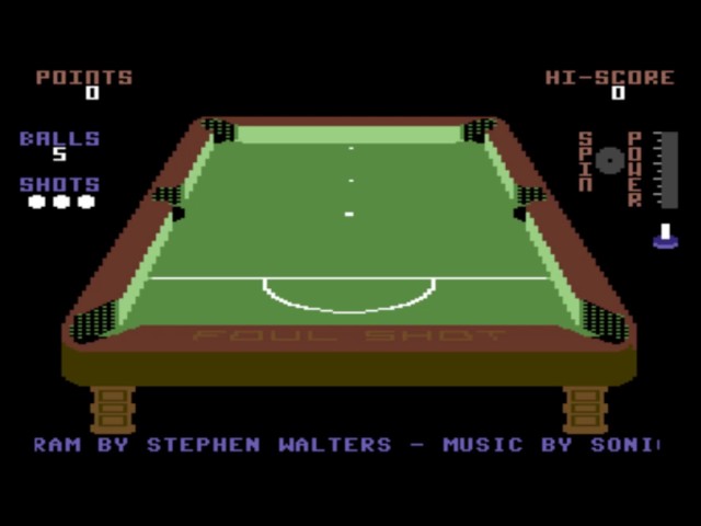 A Veritable Feast of Snooker and Pool Games for the Commodore 64 ...