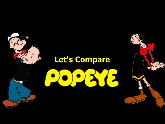 Let's Compare ( Popeye ) REMAKE | Retrounlim