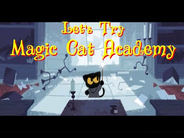 Let's Try ( Magic Cat Academy ) Google Doodle Game | Retrounlim