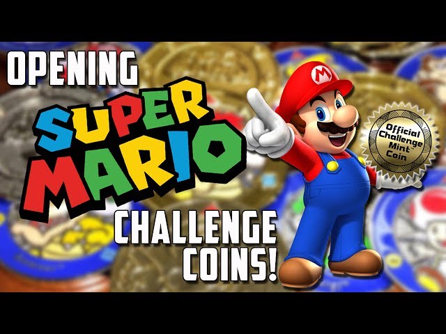 Opening packs of Super Mario Challenge coins! | Retrounlim