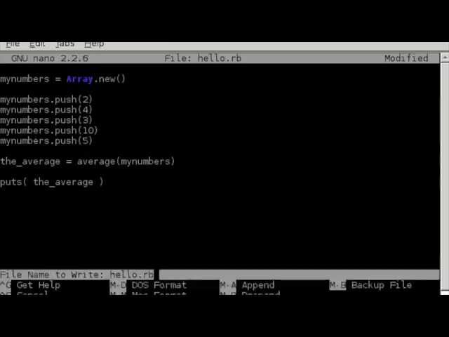 Raspberry Pi Ruby programming quickstart tutorial | Retrounlim