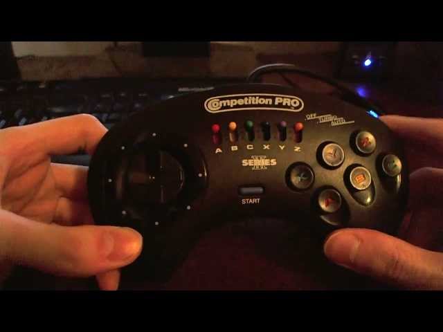 REVIEW: Competition Pro Series III controller (Genesis/Mega Drive ...