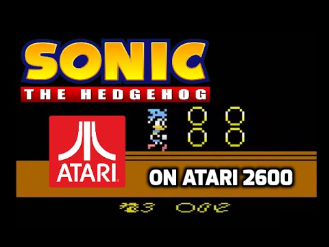 Sonic The Hedgehog on Atari 2600?! - Zippy The Porcupine | Retrounlim