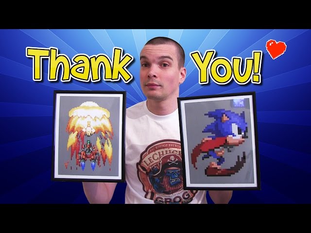 Thank You! - Pixel Art Giveaway | Retrounlim