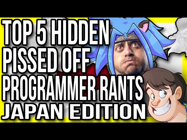 🎮 Top 5 Hidden Pi**ed Off Programmer Rants (Japan Edition) | Fact Hunt ...
