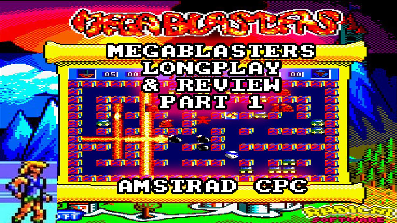 [AMSTRAD CPC] Megablasters - Longplay & Review (Part 1) | Retrounlim