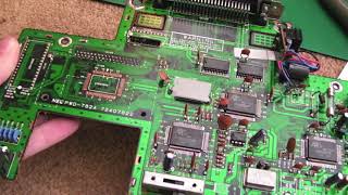 NEC TurboGrafx 16 Repair / Composite AV & PC Engine Controller to TG16 ...