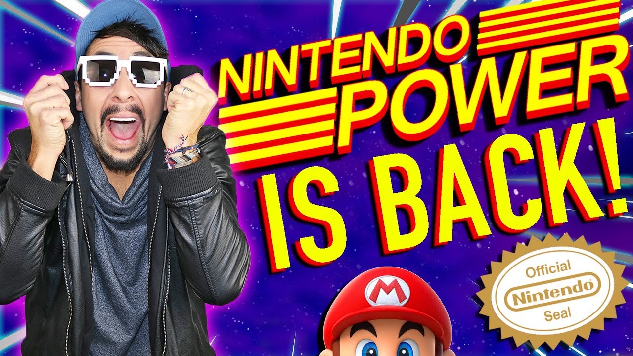 NINTENDO POWER IS BACK! OFFICIAL NINTENDO POWER PODCAST! 😍 | Retrounlim