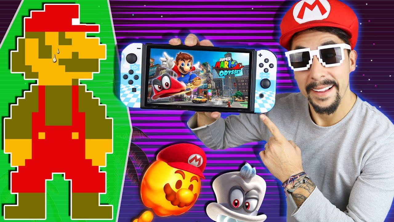SUPER MARIO GRAPHICS EVOLUTION | NES to NINTENDO SWITCH | Retrounlim
