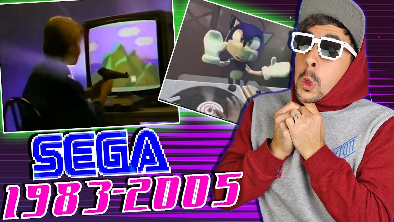 THE HISTORY OF SEGA LAUNCH COMMERCIALS 1983-2005 | Retrounlim