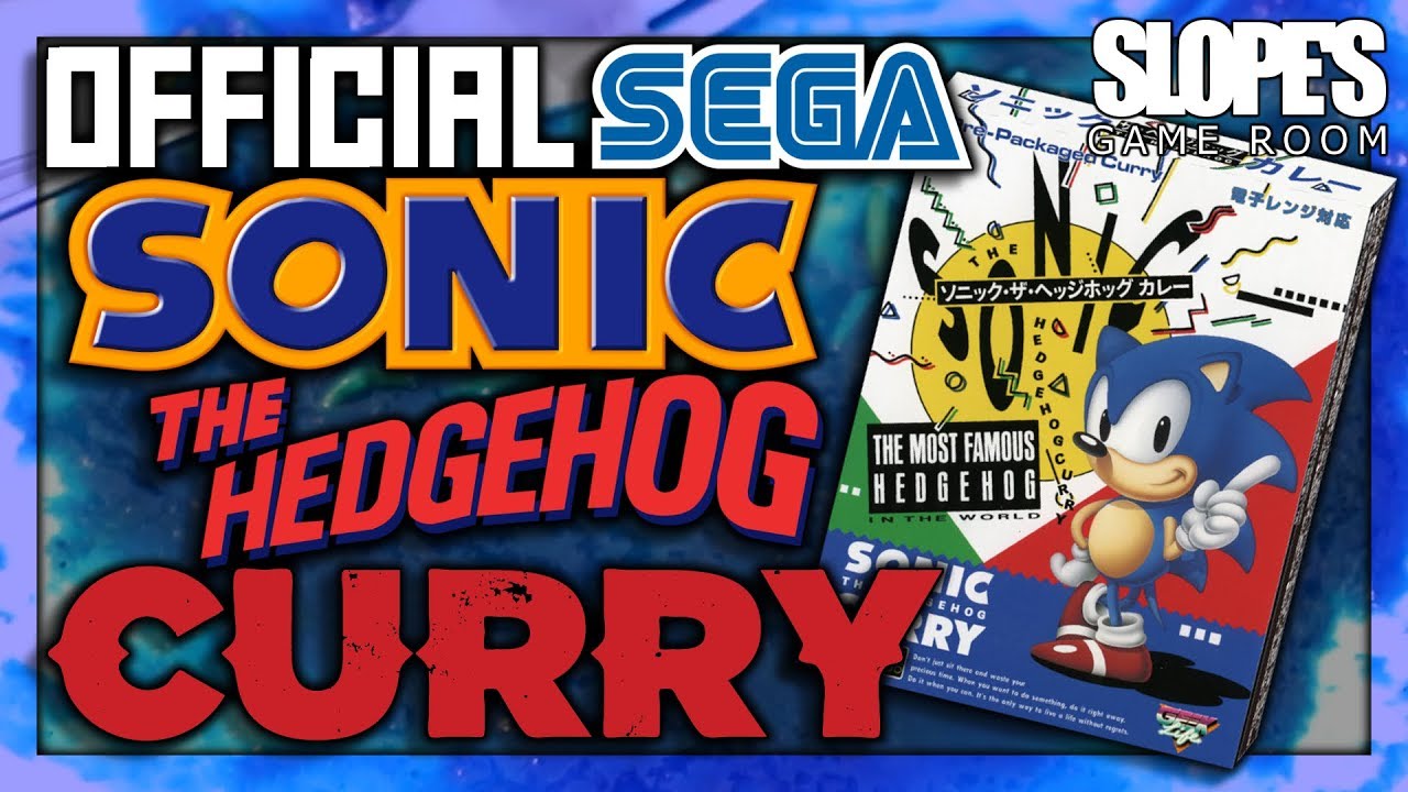 Official SEGA Sonic the hedgehog CURRY - SGR | Retrounlim