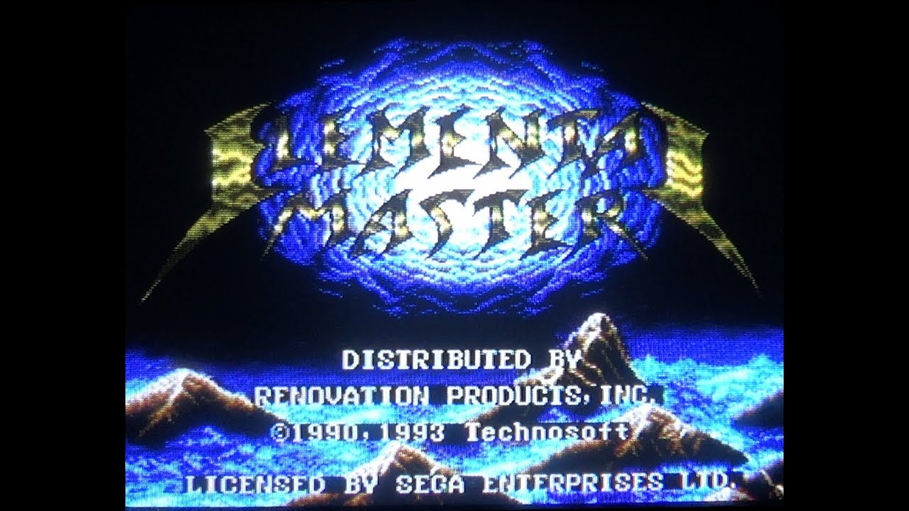 Elemental Master (SEGA Genesis/Mega Drive) Hi-Score Challenge | Retrounlim