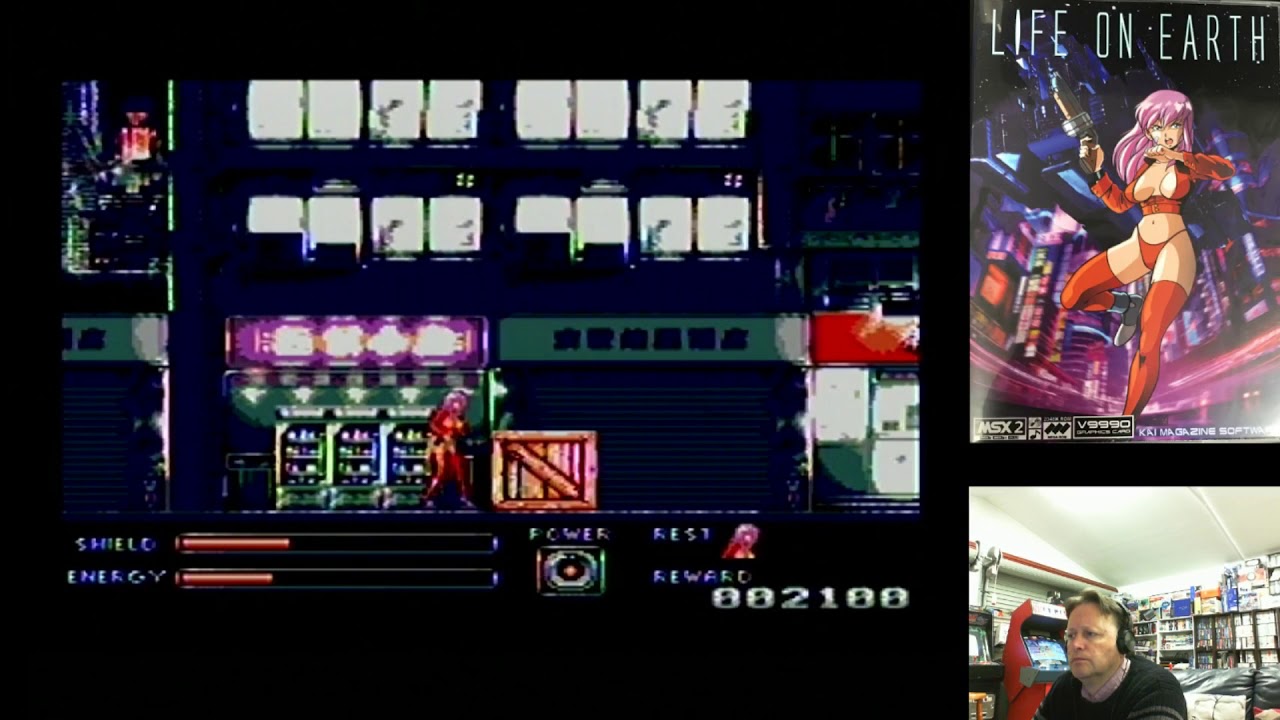 New Homebrew MSX 2 V9990 Game - Life on Earth | Retrounlim