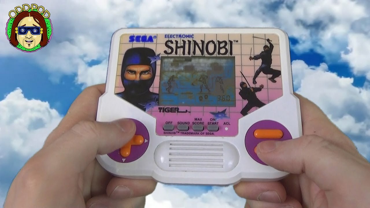 Shinobi Tiger Electronics Handheld Game | Odd Pod | Retrounlim