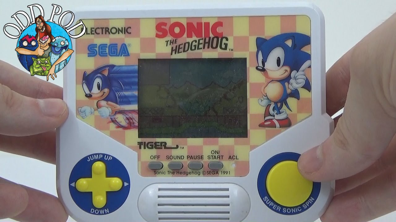 Sonic the Hedgehog - Tiger Electronics Handheld 90s Game Review | Odd ...