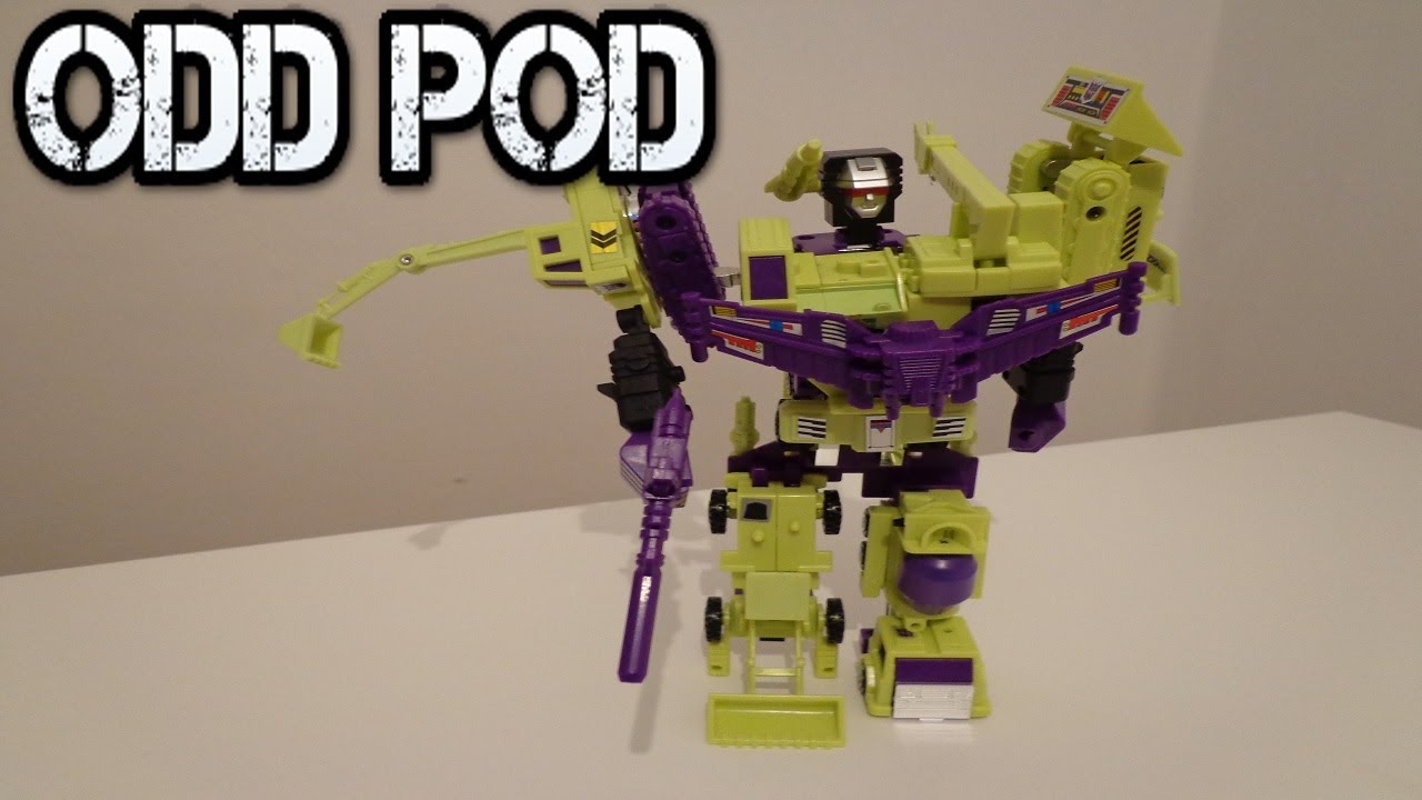 Transformers Devastator Takara tomy G1 reissue review | Odd Pod ...