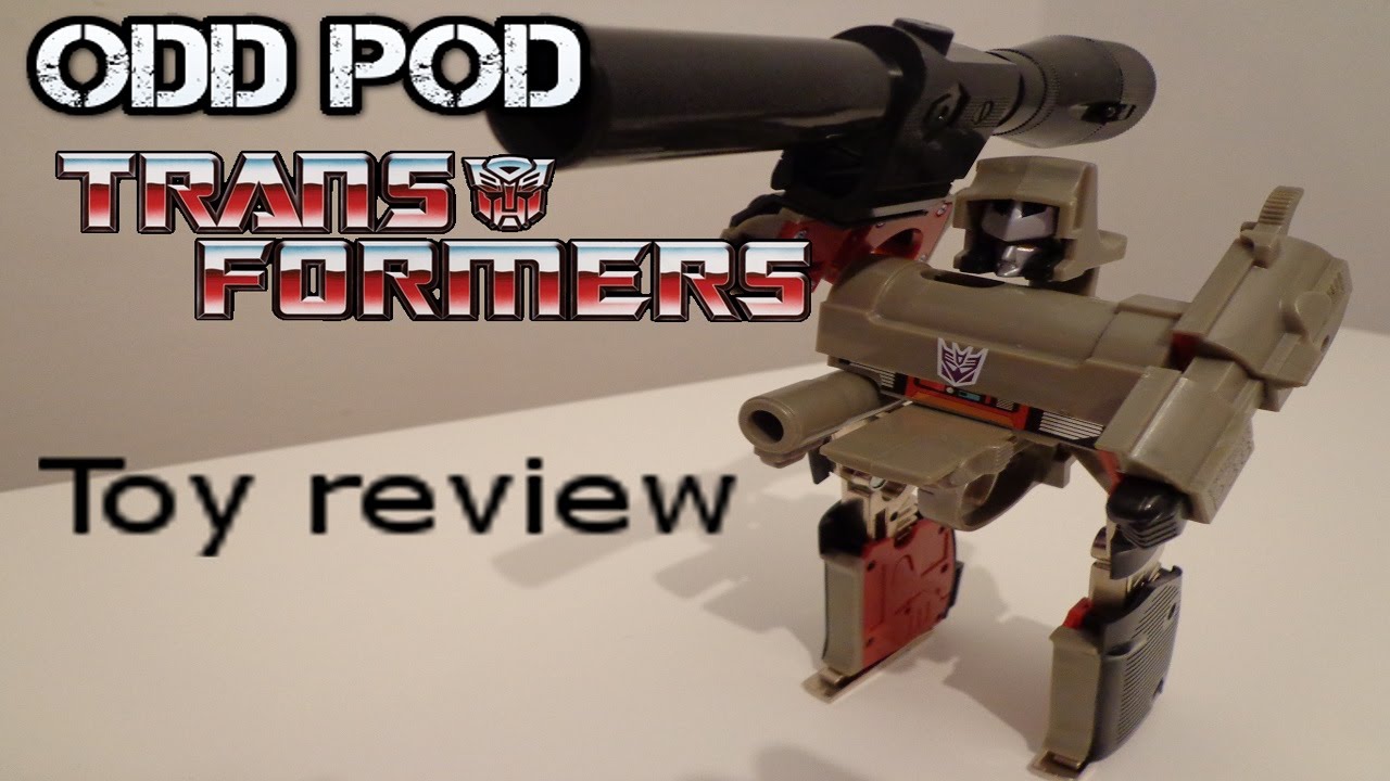Transformers Megatron G1 Reissue toy review | Odd Pod | Retrounlim