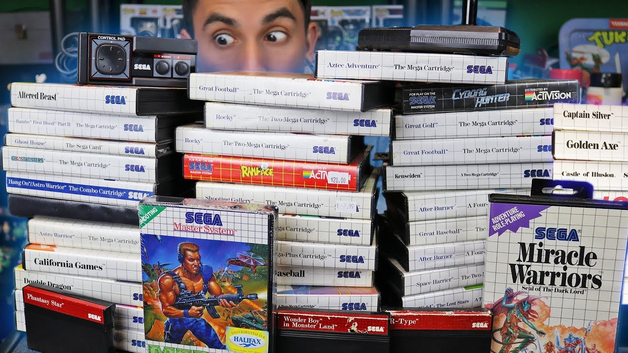 Boxed Sega Master System Collection - How a Sega addiction was cured ...