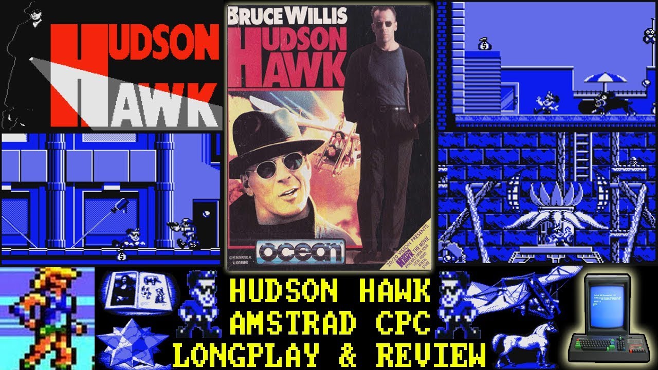 [AMSTRAD CPC] Hudson Hawk - Longplay & Review | Retrounlim