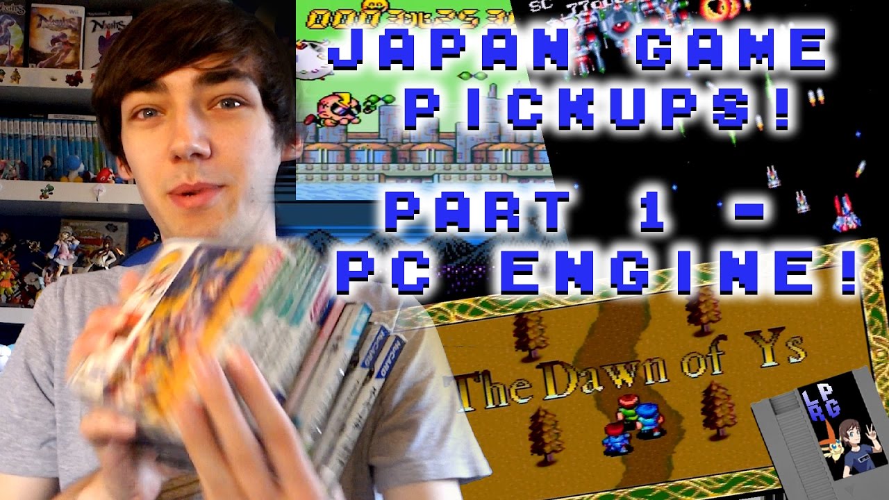 Japan Game Pickups Part 1: PC Engine! | Retrounlim