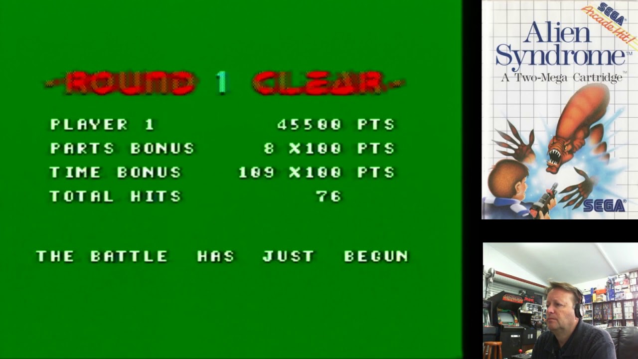 Let's Play - Alien Syndrome (Sega Master System with FM Sound) | Retrounlim