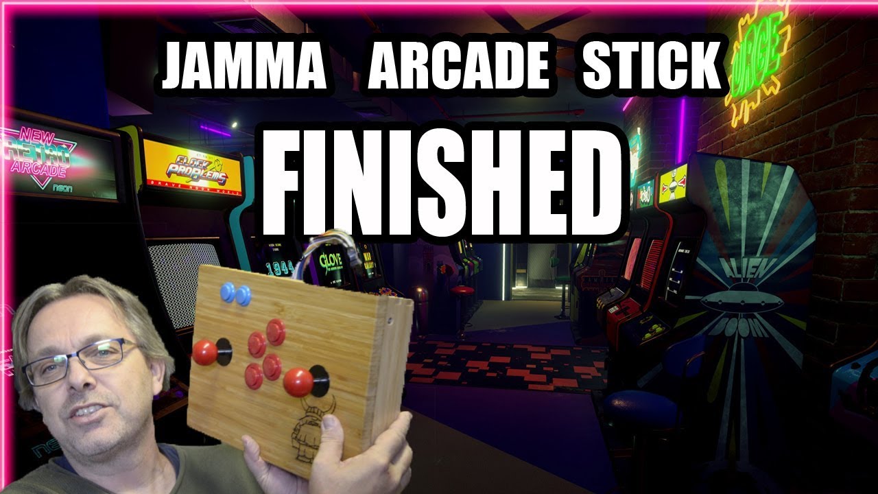 Finished Arcade Stick Build | Retrounlim