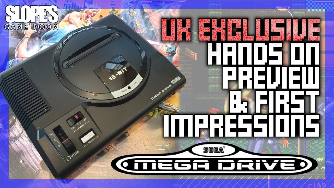 PAL Mega Drive mini first impressions and Preview *UK EXCLUSIVE ...