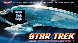 POLAR LIGHTS 1:350 STAR TREK USS ENTERPRISE REFIT MODEL KIT | Retrounlim