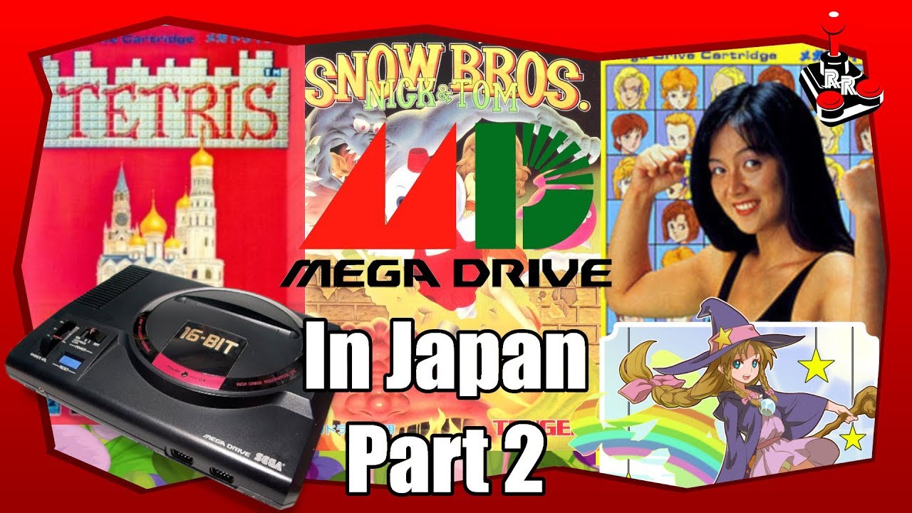 Sega Mega Drive In Japan | Exploring the Exclusive Games - Part 2 ...