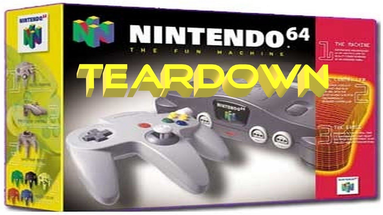 Nintendo N64 Teardown | Retrounlim