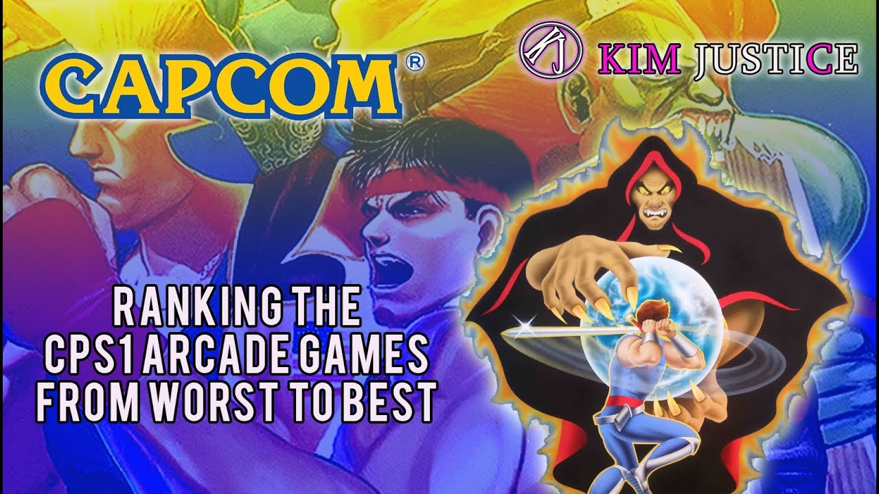 Ranking the 32 Capcom CPS1 Arcade Games from Worst to Best | Kim ...