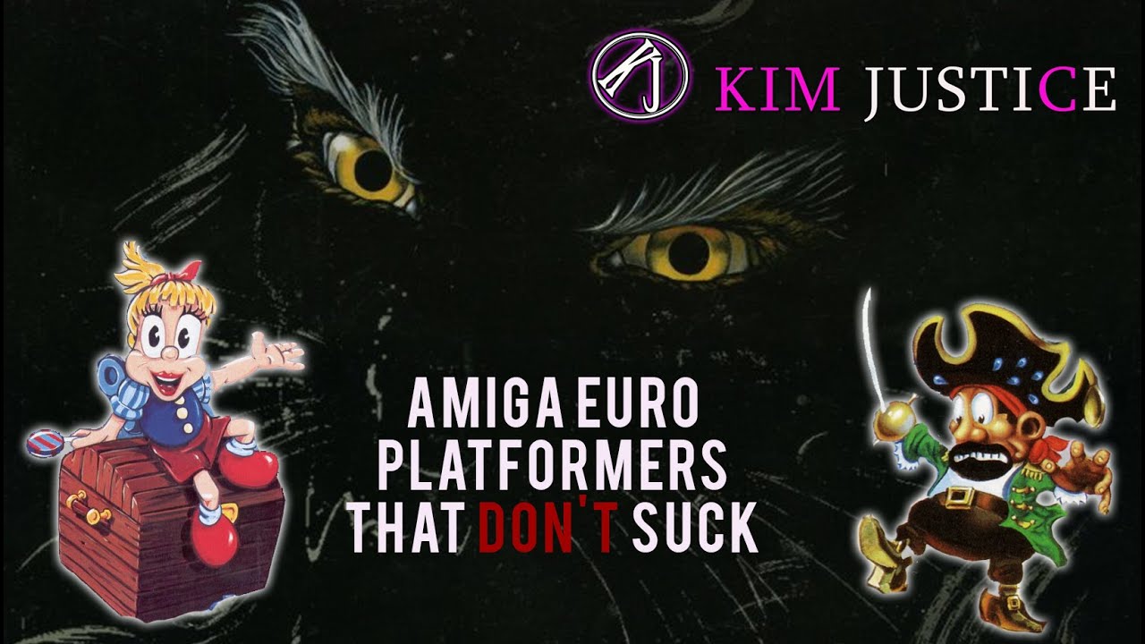 9 Obscure Amiga Euro Platformers That DON'T Suck | Kim Justice | Retrounlim