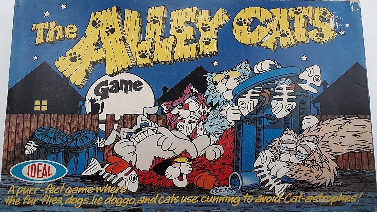 The Alley Cats Game - Board Game UnBoxing | Retrounlim
