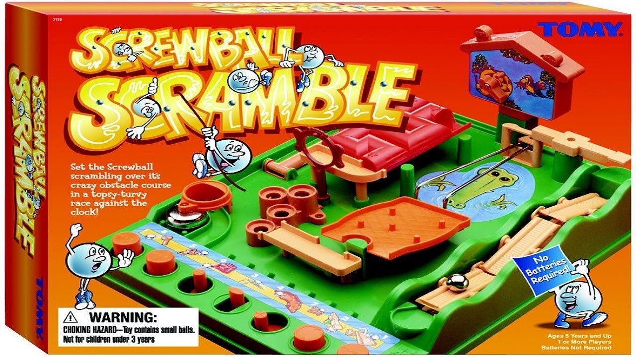 Screwball Scramble - Board Game UnBoxing | Retrounlim