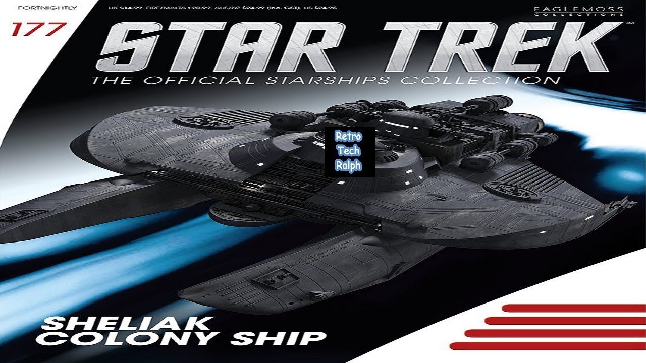 Star Trek Official Starship Collection By Eaglemoss. Issue 177. Sheliak ...