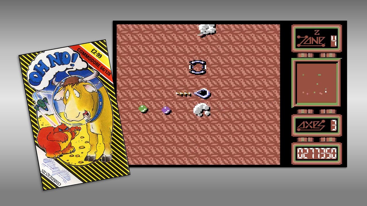 The Silverbird Selection Game Review - Oh No! (Commodore 64) | Retrounlim