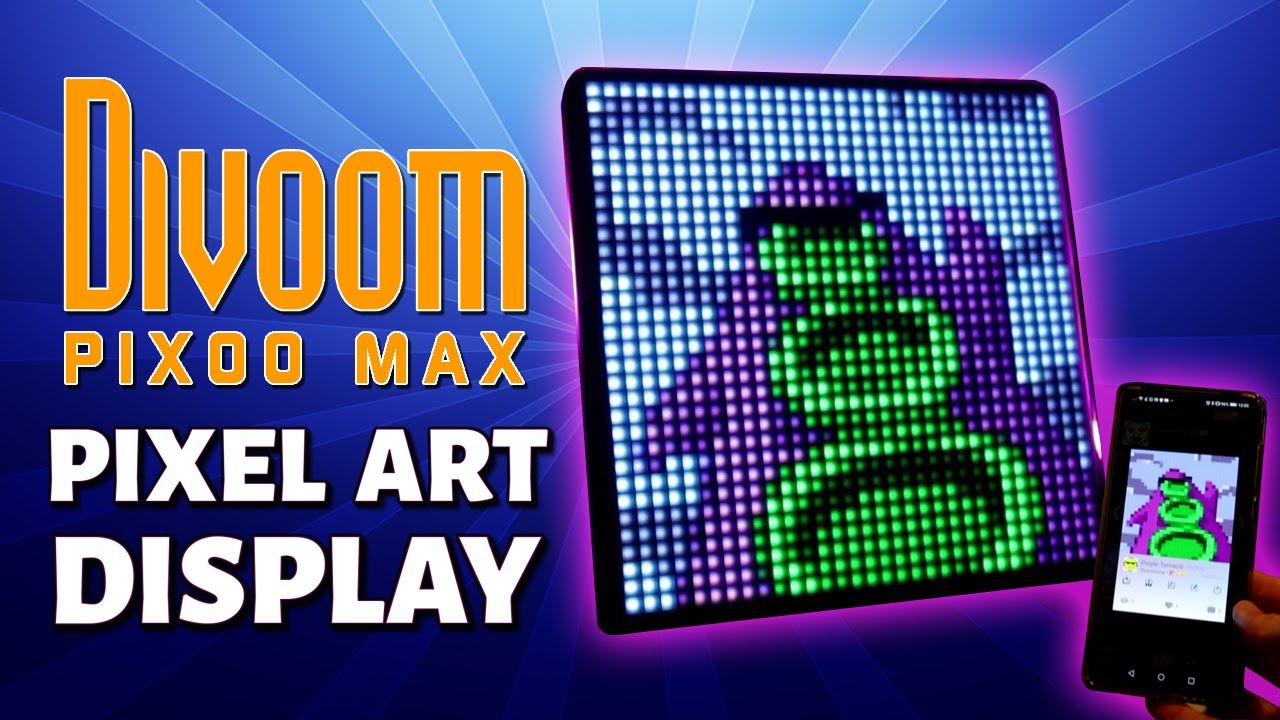Divoom Pixoo Max - Pixel Art LED Display | Retrounlim