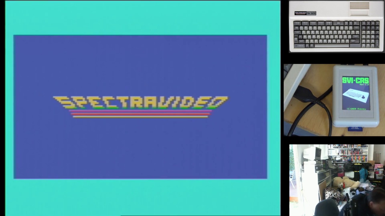 SVI CAS - Spectravideo SV 318/328 - SD Based Tape Loader | Retrounlim