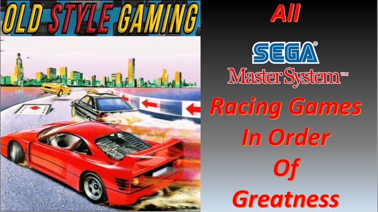 All Sega Master System Racing Games In Order Of Greatness | Retrounlim