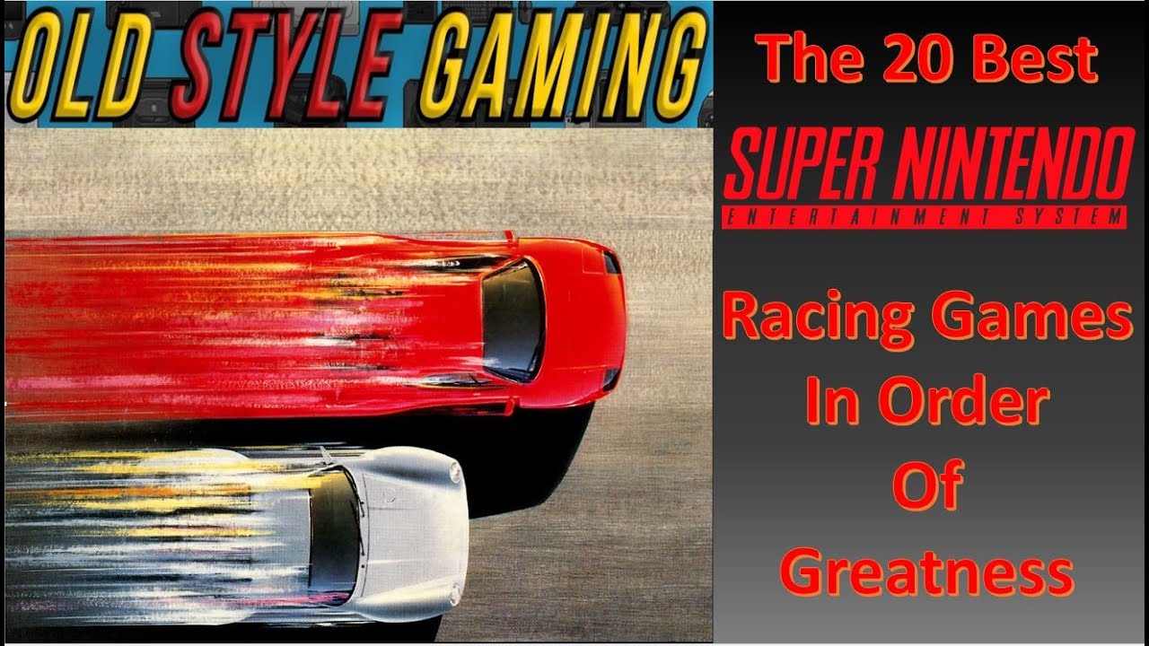 The 20 Best SNES Racing Games I Order Of Greatness | Retrounlim