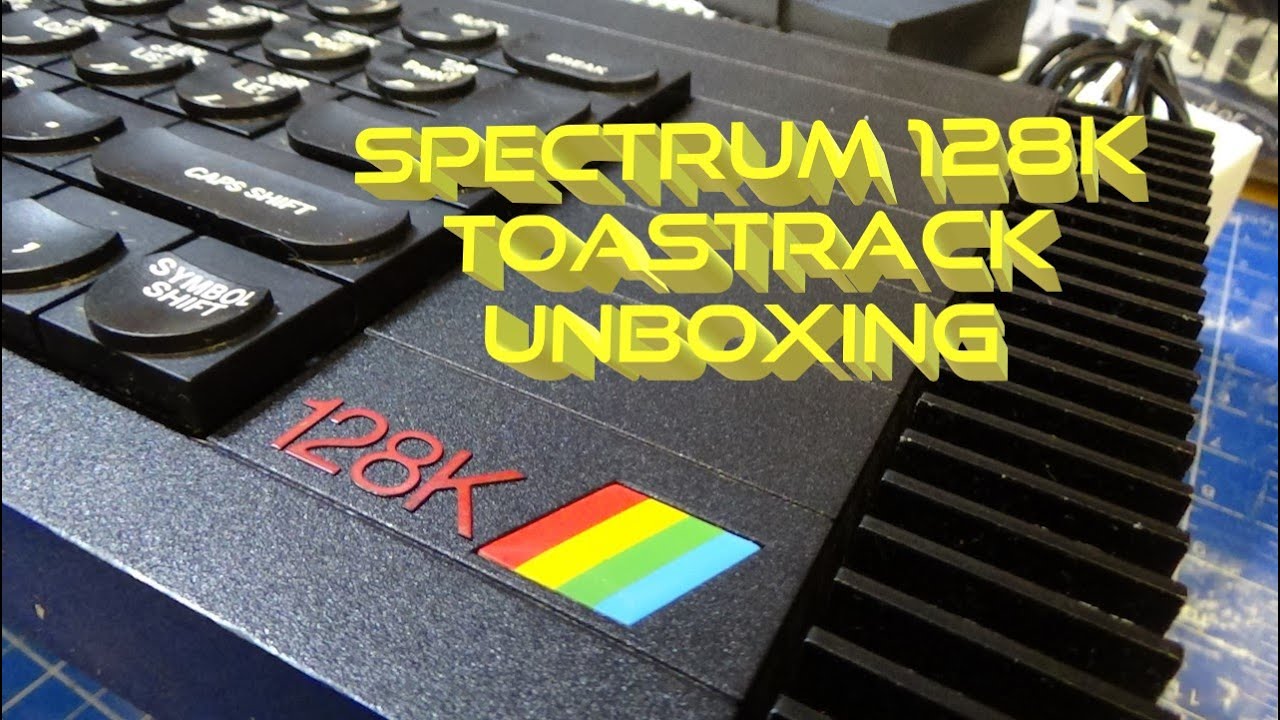 ZX Spectrum 128k Toast-rack Unboxing and Testing | Retrounlim