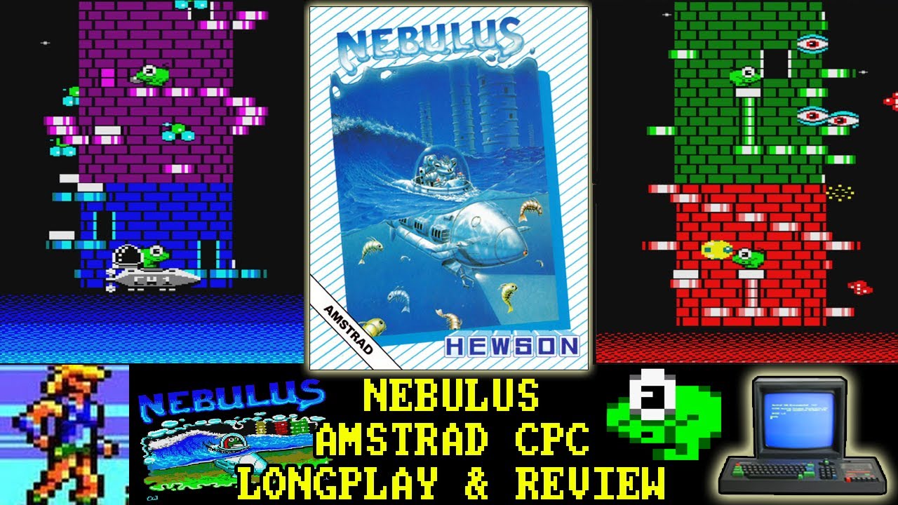 [AMSTRAD CPC] Nebulus - Longplay & Review | Retrounlim
