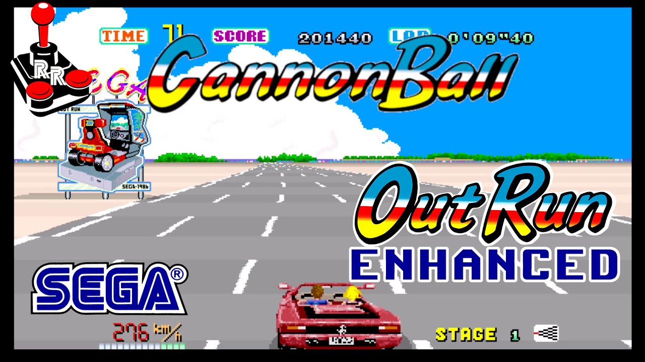 Cannonball | The Ultimate Enhanced OutRun Arcade Experience | Retrounlim