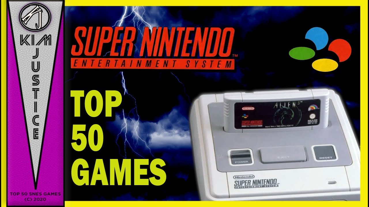 Kim Justice's Top 50 SNES Games of All-Time | Retrounlim