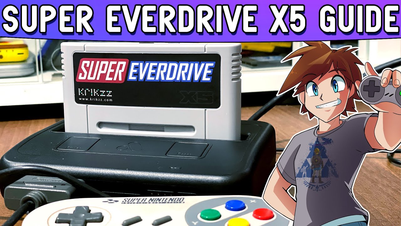 SNES Super Everdrive X5 Utimate Guide! | Retrounlim