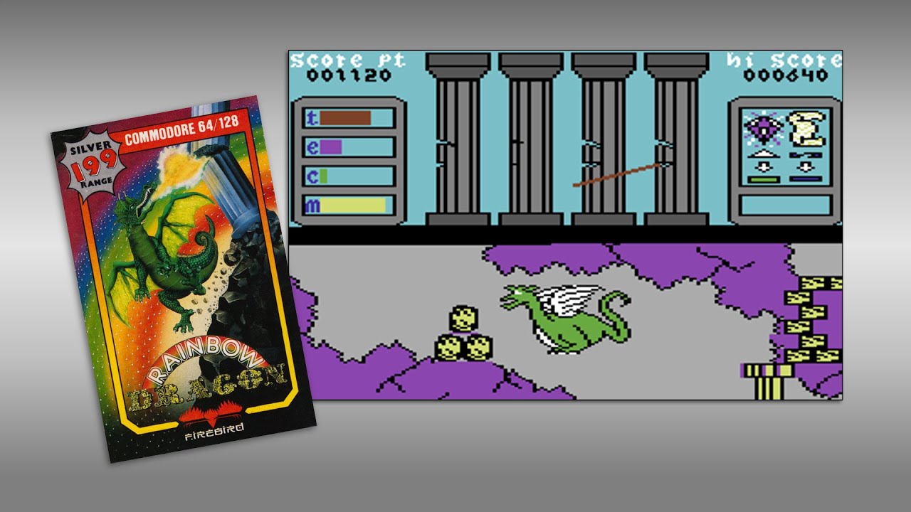 The Silverbird Selection Game Review - Rainbow Dragon (Commodore 64 ...