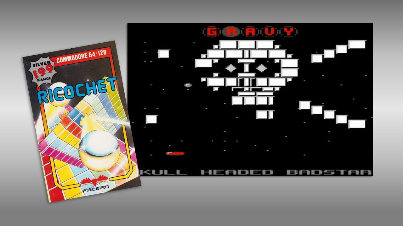 The Silverbird Selection Game Review - Ricochet (Commodore 64) | Retrounlim