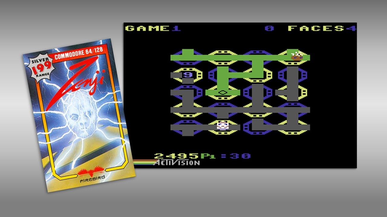 The Silverbird Selection Game Review - Zenji (Commodore 64) | Retrounlim
