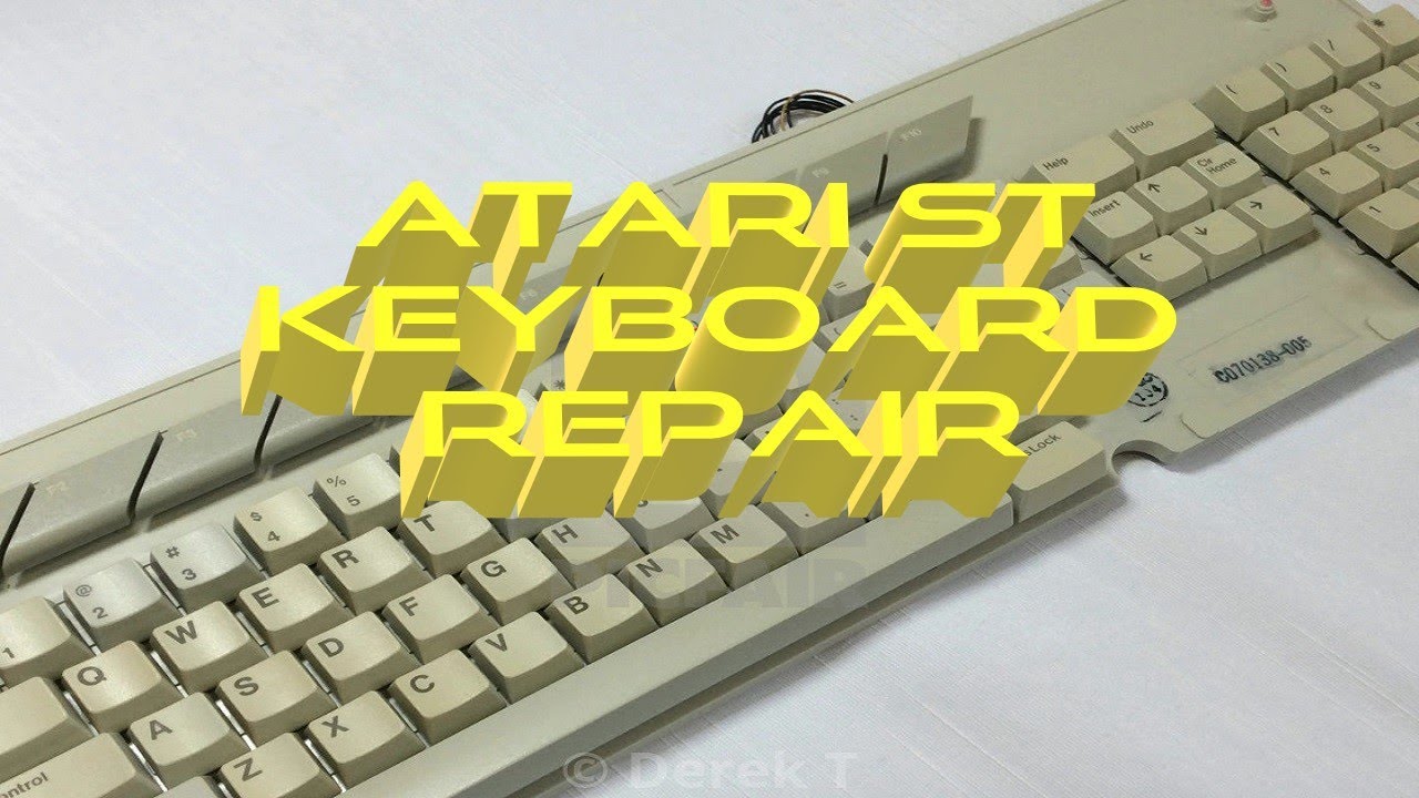 Atari ST Key Replace Repair | Retrounlim